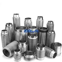 China Inner Braid SCANIA 102mm 8708920000 Interlock Flex Pipe for sale