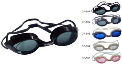 China Comfortable racing swimming goggle,swimming pool decorative glass beads with CE certificate(CF-500) for sale
