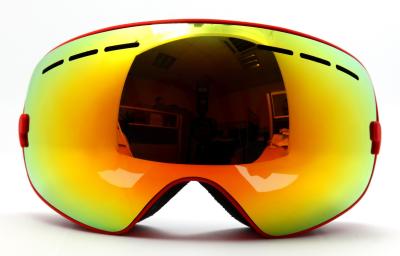 China De comfortabele Beschermende brillen en Eyewear van Snowboard van de Spiegellens voor het Schaatsen Te koop