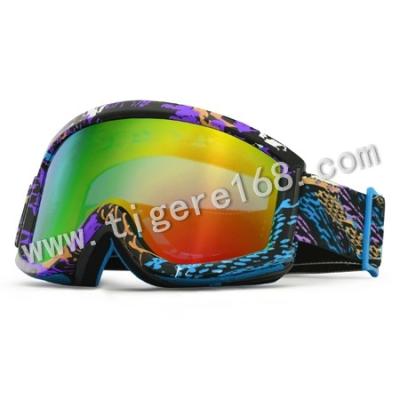 China anti-fog snow goggle double lens With CE & ANSI for sale