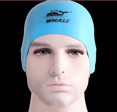China 3D Design  Reversible Silicone Swim Cap light weight and durable for sale