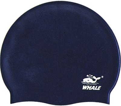 China Black Professional Silicone Or Latex Swim Caps Ladies Swimming Hats For Long Hair for sale