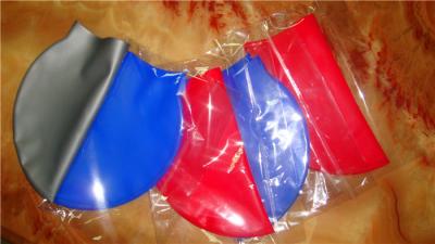 China Food Grade Custom Logo Silicone Swim Hats Soft Durable For Adults for sale