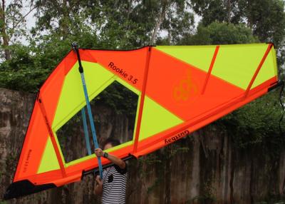 China High Tenacity Wind Surf Sail Polyester Dacron , 2.5 Gustbay Rookie School Windsurfing Sail for sale