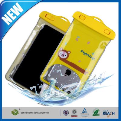 China iPhone 6 Cell Phone Accessory , Universal Clear Waterproof Cover Pouch Dry Bag for sale
