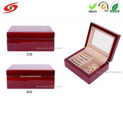 China Jewelry wooden box / Jewelry box customize / Jewelry box / Wooden box design / Jewelry packaging box for sale