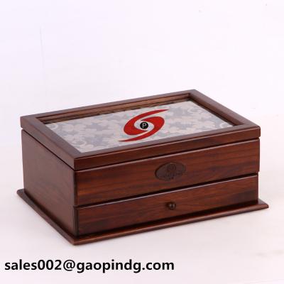 China Jewelry wooden box / Jewelry box customize / Wooden box design / Matte or high glossy finish effect / Jewelry packaging for sale