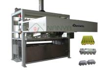 China Fully Auto Paper Molded Egg Carton Making Machine Vacuum Suction Forming Type for sale