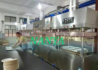 Cina Semi di legno di funzionamento facili della macchina di fabbricazione del piatto di carta della fibra automatici in vendita