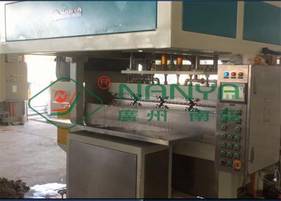 China Recycling Paper Double Roller Egg Carton / Egg Tray Pulp Moulded Machine 1 Year Warranty for sale