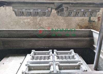 China 10 Cells Aluminum CNC Tool Egg Carton Pulp Mold Customized Egg Box Dies for sale