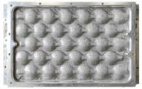China Custom Rectangular Paper Pulp Molded Fruit Tray - 30 Day Production, Eco-Friendly Packaging Solution for sale