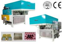 China PLC Control Single Layer Egg Carton Machine 120kg/H Capacity 1800-2200 Pcs/Hour Production Line for sale