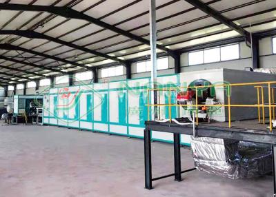 China Flat Conveyor Pulp Molding Production Line Dryer / Drying Line for sale