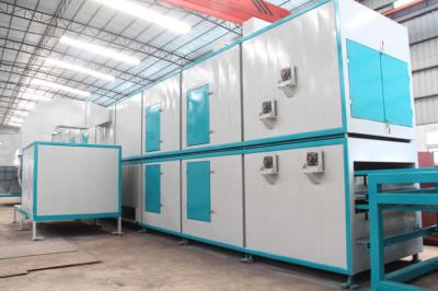 中国 自動パルプの 1 時間あたりの 6 つの層の乾燥ライン 3000pcs が付いている形成の卵の皿機械 販売のため