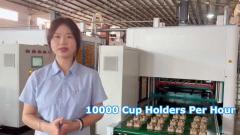 Nanya fully automatic cup holder production line