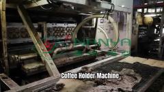 Pulp Molding Machine for Coffee Cup Holder Making/ Pulp Molded Coffee Cup Holder Making