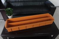 China Recycled Plastic Mining Core Boxes / Orange Rock Core Boxes High Intensity for sale