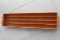 China High Strength PE Material Mining Core Boxes With Four Orange Channels for sale