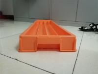 China Drilling Explore PE Orange Drill Core Trays Strong Temperature Resisting for sale