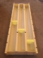 China High Strength Core Box Marker , Yellow Core Tray Block For Separate Rock Core for sale