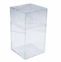 China Multi Function Plastic Case APET Plastic Sheet Dust Proof Clear Display Packaging Gift Box Case for sale