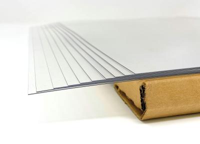 China White Gold Silver Transparent Inkjet Printable PVC / PETG / PET Sheet for IC ID Card Loyalty card Making for sale