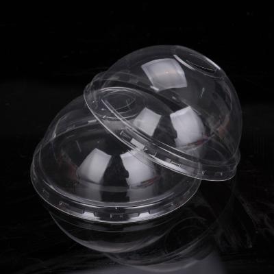China Polymelkzuurplaat Composteerbaar Food Grade 9oz PLA Cup Deksel Te koop