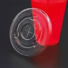 Cina Smaltimento del coperchio della tazza in foglio di plastica biodegradabile trasparente trasparente 200-1200 mm in vendita