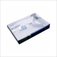 China Biodegradable Plastic Sheet Packaging Custom Pattern Printed Natural Product Folding Packaging Box for sale