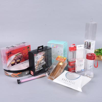 China Customized Plastic Cosmetics Container PET Folding Box Beauty Packaging Ersonal for sale