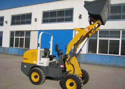 China Diesel Small Tractor Front End Loader , Hydraulic CS910 Articulated Wheel Loader for sale