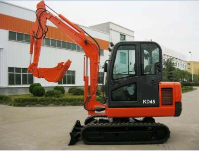 China Water Cooling 4 Ton Excavator with Mechanical Fuel Injection Pump Full Flow Fuel filter for sale