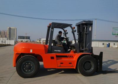 Cina carrello elevatore del motore diesel di 4 ruote, carrelli elevatori resistenti regolabili di velocità automatica completa di Stepless in vendita
