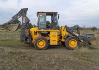 China Hydraulic Steering System Muiti Function Tractor Backhoe Loader for Road Maintenance for sale