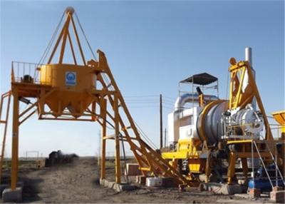 China 1000kgs Asphalt Output Mobile Asphalt Drum Mix Plant , 20TPH Asphalt Concrete Plant for sale