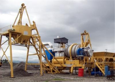 China 1000kgs Asphalt Output Mobile Asphalt Drum Mix Plant , 20TPH Asphalt Concrete Plant for sale