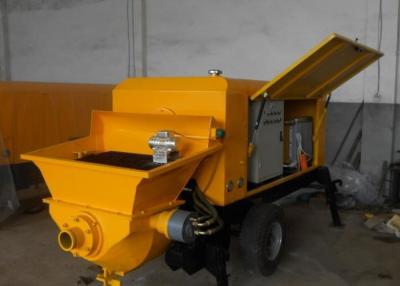 Cina Mini pompa per calcestruzzo idraulica di pietra fine, pompe concreta di compressione un diametro aggregato da 20 - 25 millimetri in vendita