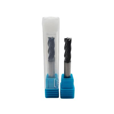 China Solid Carbide 4 Flute Flat End Mill Cutter For Aluminum for sale