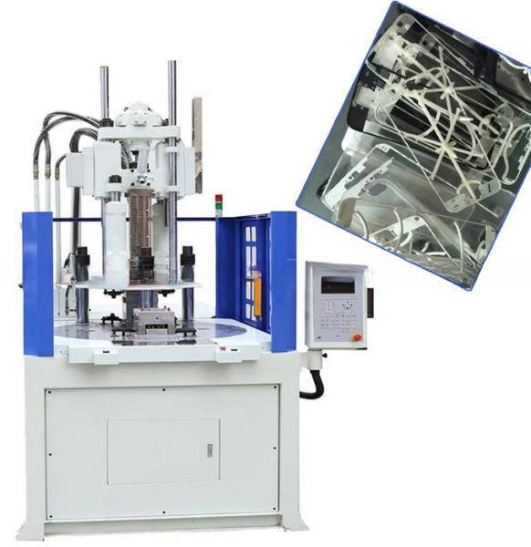 Quality High Productivity Rotary Table Vertical Plastic Injection Moulding Machine 200T for sale