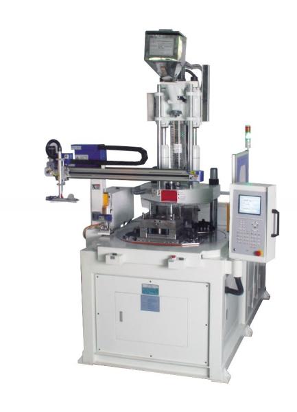 Quality High Productivity Rotary Table Vertical Plastic Injection Moulding Machine 200T for sale
