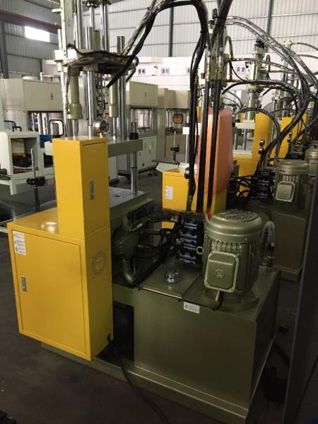 Quality Bimetallic Screw And Barrel Vertical Plastic Injection Molding Machine 45T for sale