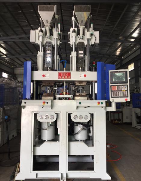 Macchina per stampaggio a iniezione di plastica verticale a manico di bicicletta JTT-850 2V-3R