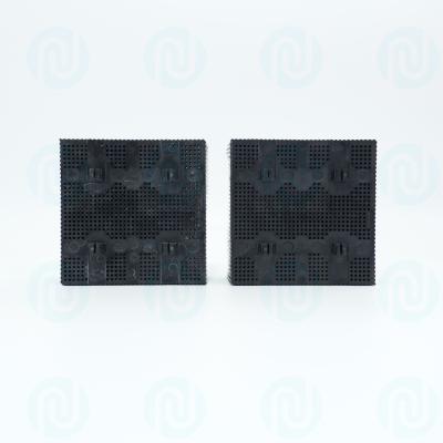 China 92910001 Bristle Blocks 1.6" Poly Round Foot Black PP Nylon For Gerber Cutter for sale