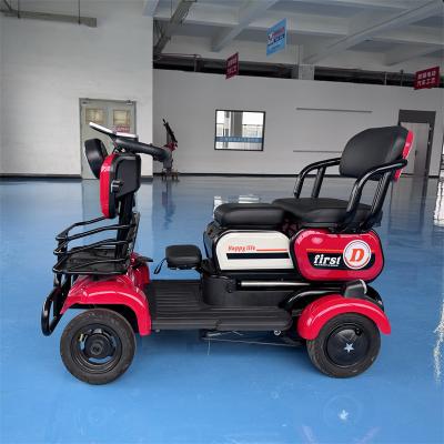 China 4 Wheel Elderly Mobility Scooter Anti Rollover Design For Enhanced Safety for sale