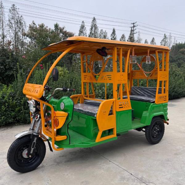Quality 3 Wheeled 6 Seater Electric Passenger Trike For Family Travel for sale