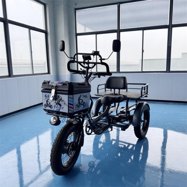 Quality Single Seater Three Wheeler Bike Electric Powerful Performance for sale