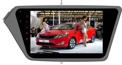 China Android 4.4.1 Quad-core Car GPS Navigation System, for Kia K2/Rio, Builtin 16G Flash & WIFI , Support 4G dongle for sale