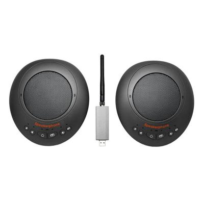 China battery powered USB Daisy Chain 2 speakerphone Wireless Speakerphone for Conference Room for sale