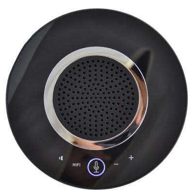 China 2.4G Wireless 360 degree Professional Meeting Table battery powered Conference Speakerphone omni directional Wireless Mi for sale